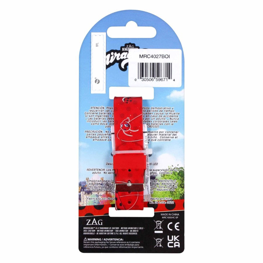 RELOJ MIRACULOUS LED - Olímpica