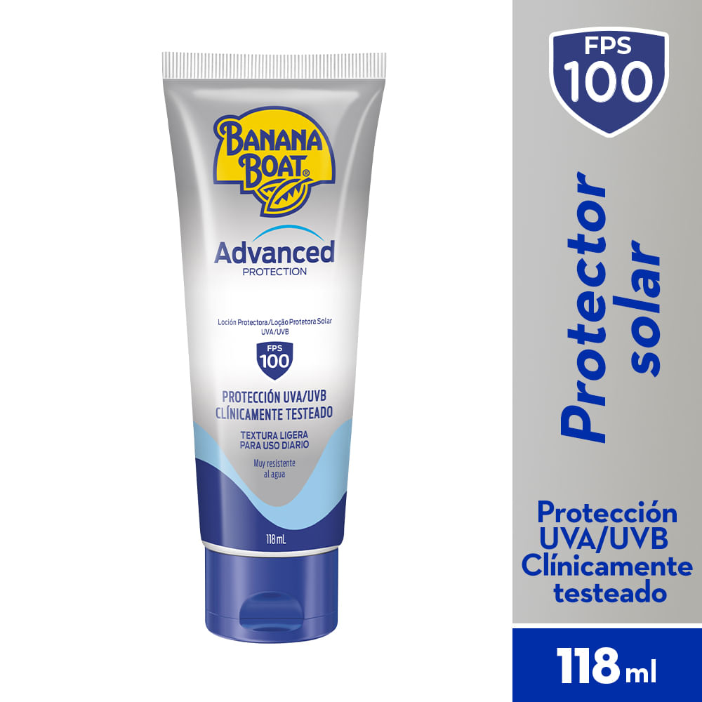 BLOQ BANANA BOAT ADVAN PROT SPF100 118ML - Olímpica