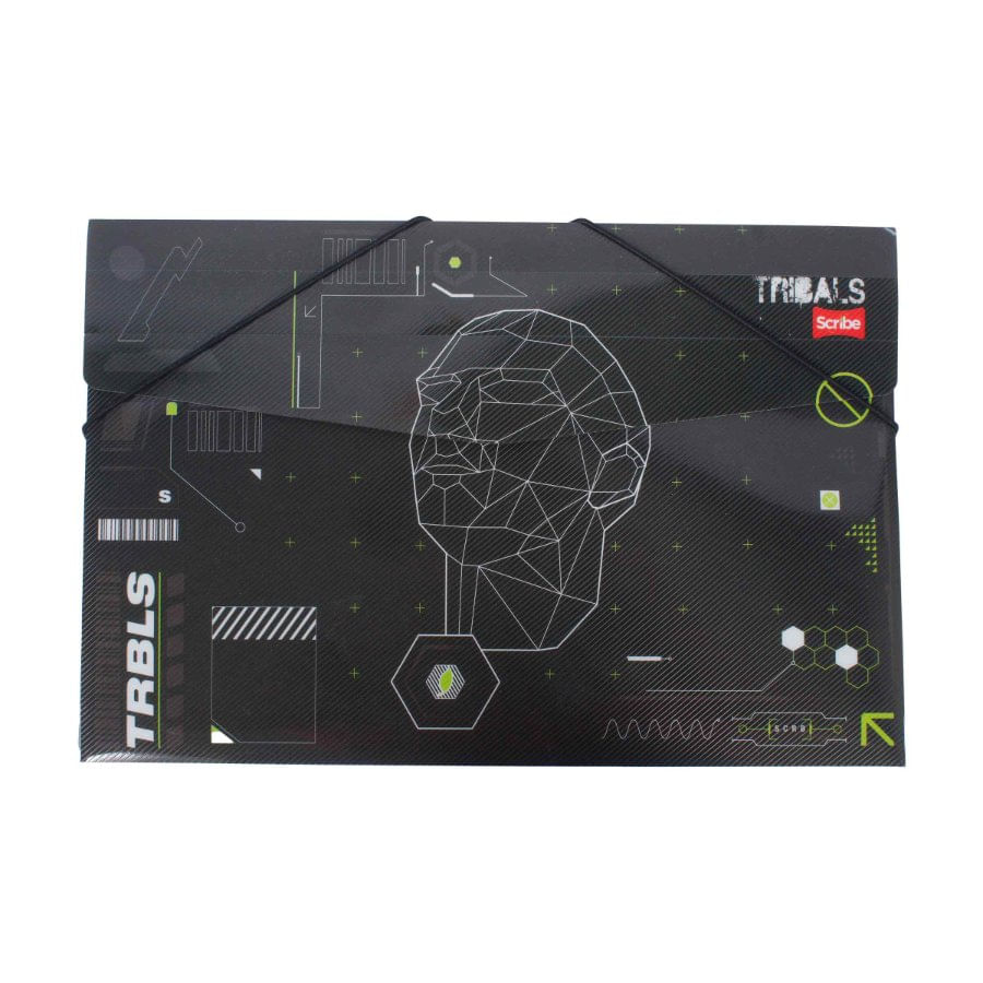 CARPETA SCRIBE PLASTICA TRIBALS - Olímpica