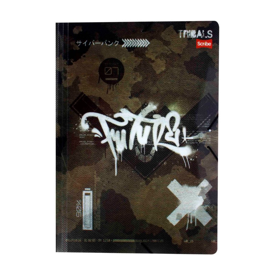 Ahorra en Carpeta Scribe Plástica Tribals - Diseño Único - Olímpica