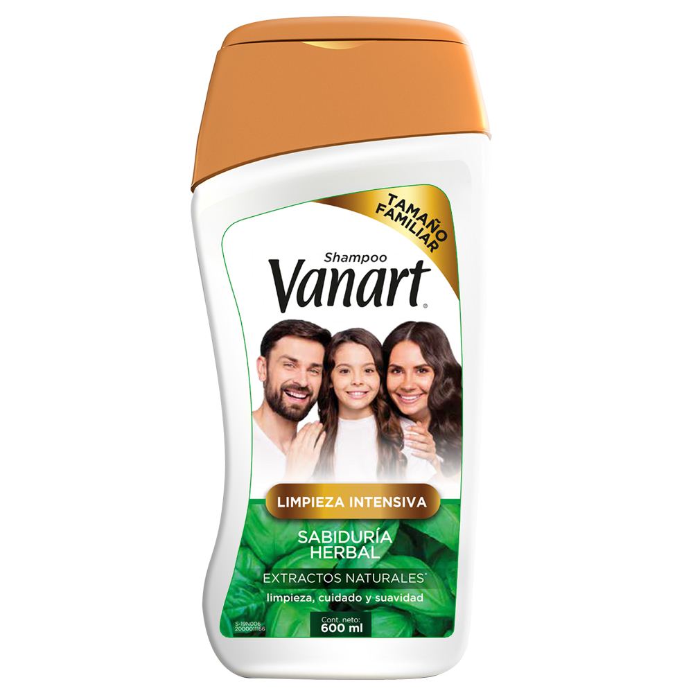SHAMPOO VANART HIERBAS 600ML - Olímpica