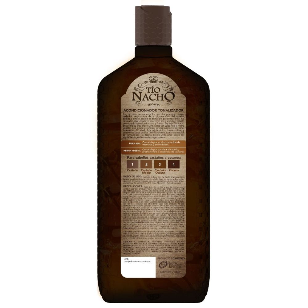 Tío Nacho Acondicionador Anti Canas Henna Egipcia 415 ml - Olímpica