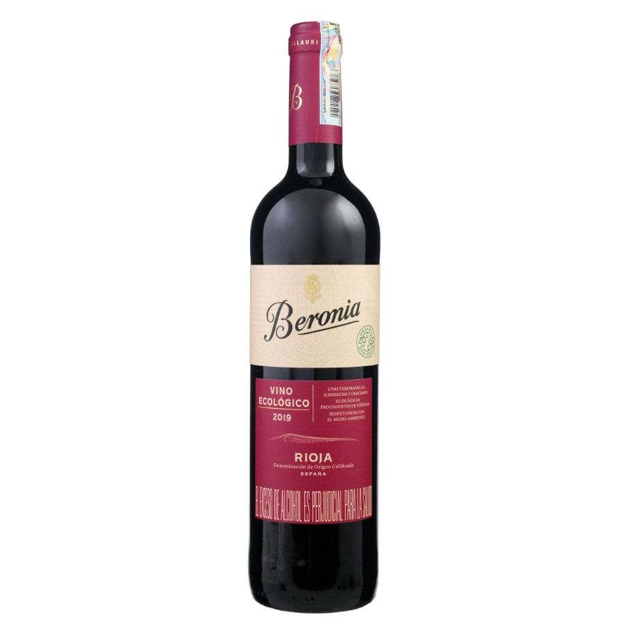 VINO BERONIA ECOLOGICO RIOJA 750ML - Olímpica