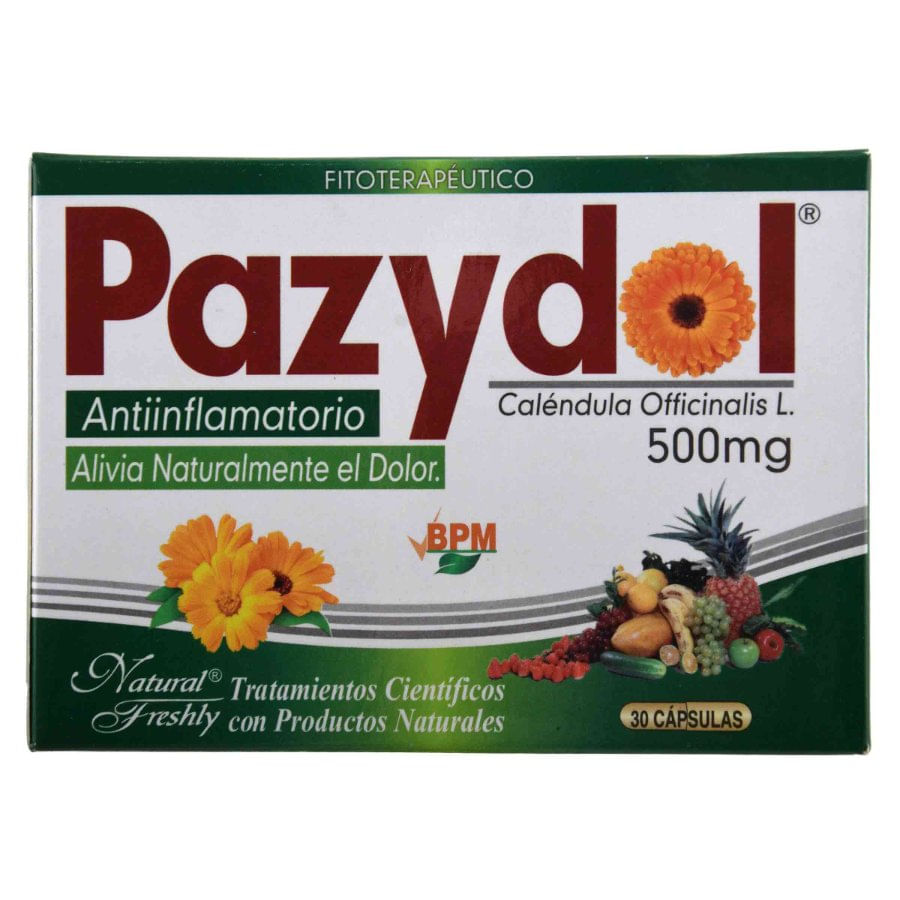 PAZYDOL 500 MG CJ X 30 CAP - Olímpica