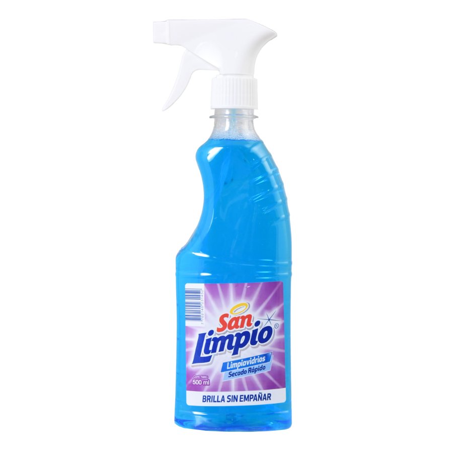 L/VIDRIO SAN LIMPIO PISTOLA 500ML - Olímpica