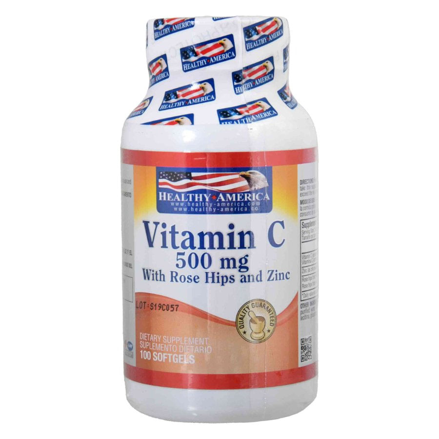 VITAMIN C 500 MG ROSE HIPS FCO X 100 - Olímpica