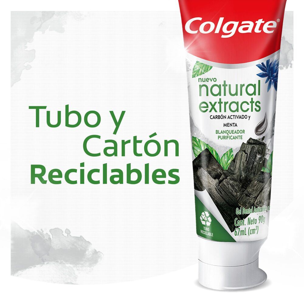 Crema Dental Colgate Natural Extracts Purificante con Carbón Activado y ...