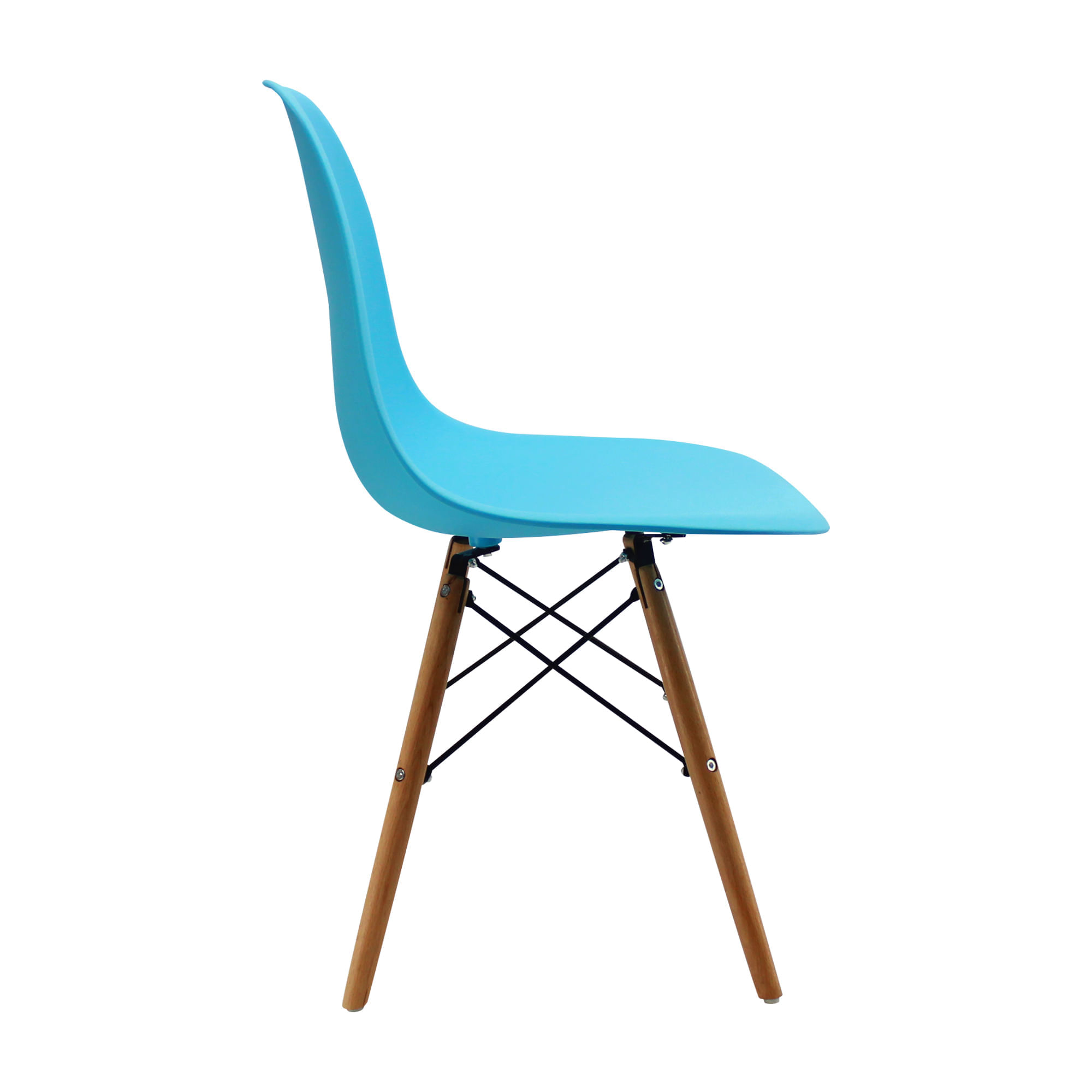 Aprovecha: Silla DKR Tipo Eames Azul Elegante y Moderna - Olímpica