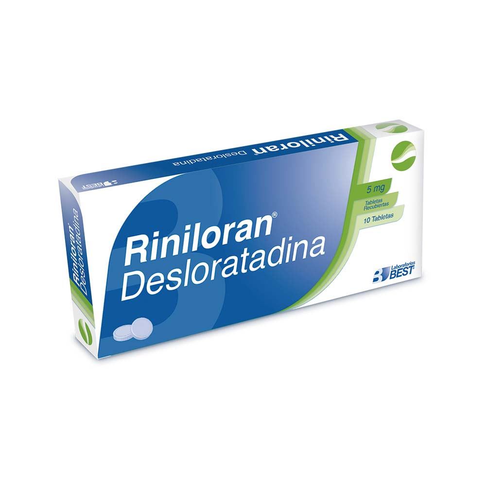 RINILORAN 5 MG CJ X 10 TAB - Olímpica