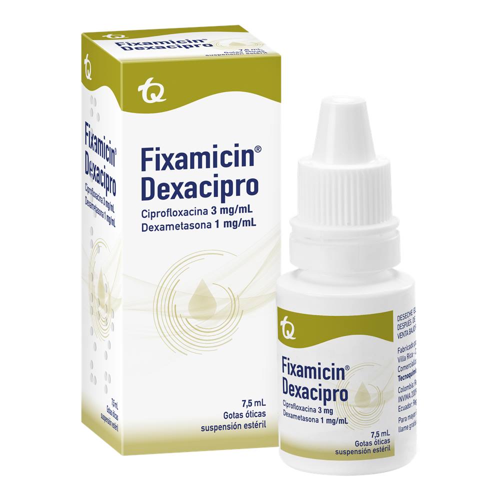 Aprovecha Fixamicin Dexacipro Gotas Óticas 10 ML - Olímpica
