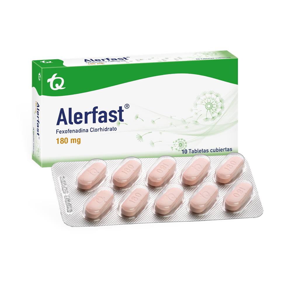 Descubre Alerfast 180 Mg: Alivio Efectivo y Rápido - Olímpica