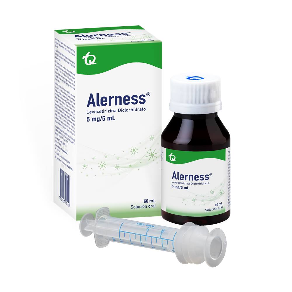 ALERNESS 5MG/5ML SOL ORAL FCO X 60 ML - Olímpica