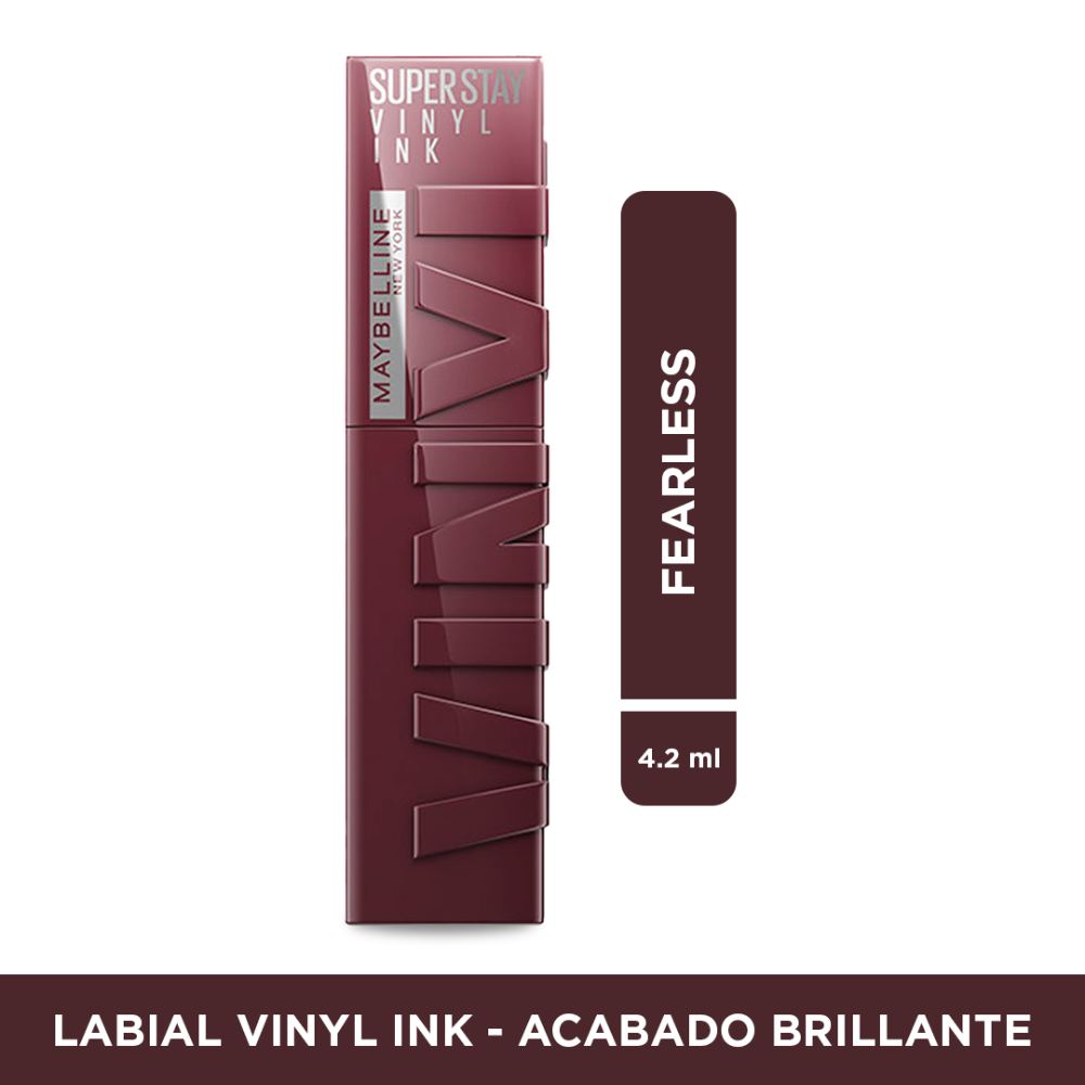 LAB MAYBELLINE VINYL INK FEARLESS 4ML - Olímpica