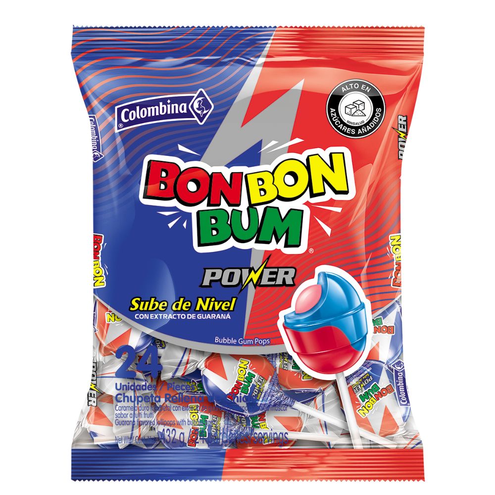 BOMBON BON BON BUM POWER X24 432g - Olímpica