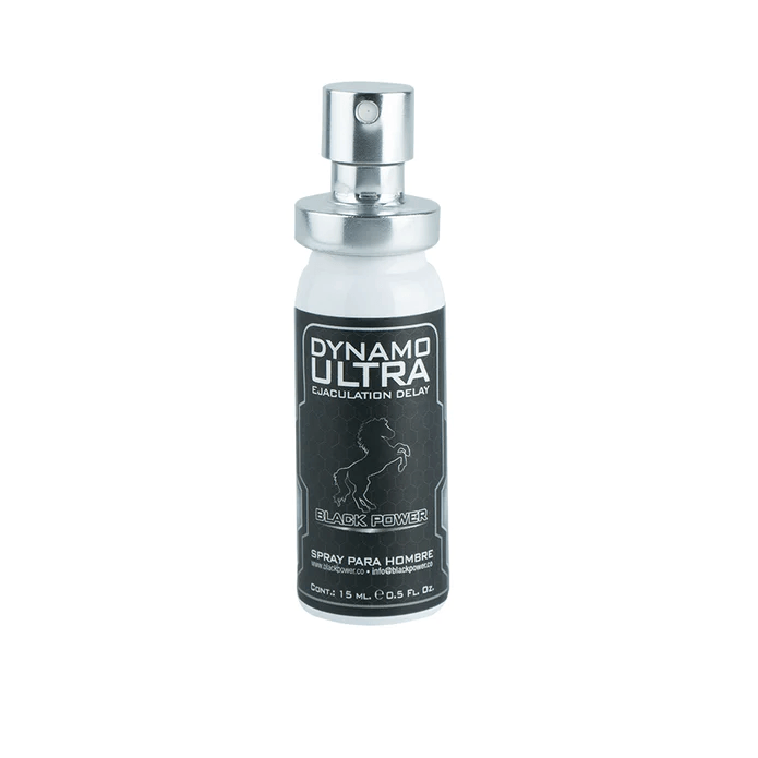 Descubre Retardante Dynamo Ultra Spray 15ml Black Power - Olímpica