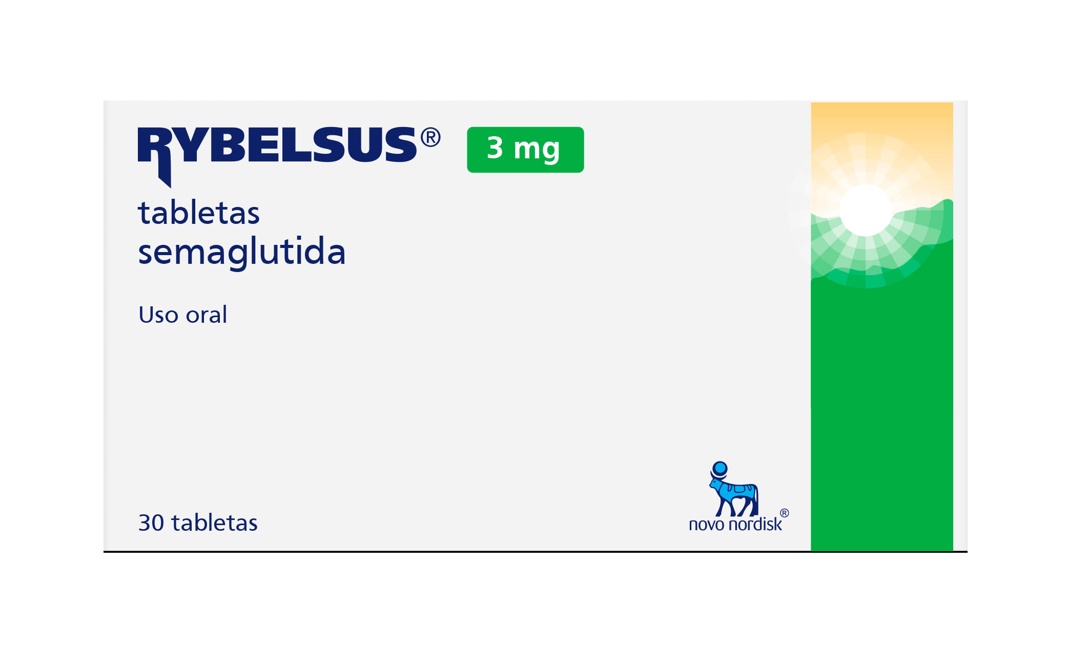 RYBELSUS 3 MG CAJA X 30 TABABLETAS - Olímpica