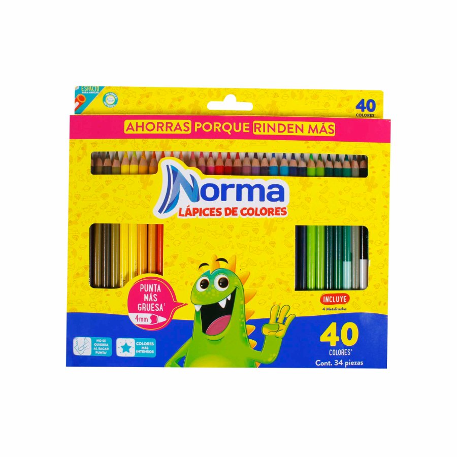 COLORES NORMA PREMIUM X40 - Olímpica