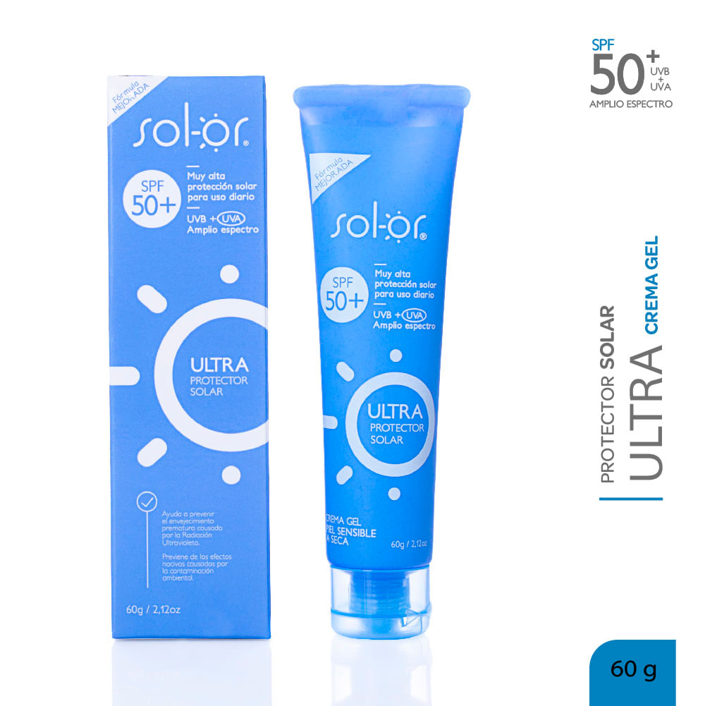 SOL-OR ULTRA SPF 50 TUBO X 60 GRAMOS - Olímpica