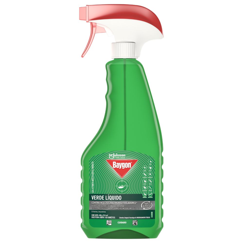 Insecticida Baygon Líquido Mata Insectos Voladores y Ratreros 510ml ... Insecticida Baygon Líquido Mata Insectos Voladores y Ratreros 510ml ...