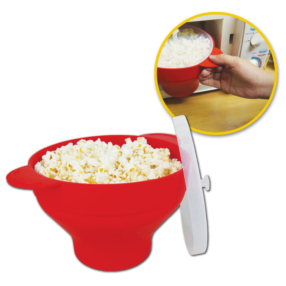 Recipiente para preparar crispetas Pop Corn Popper - Olímpica