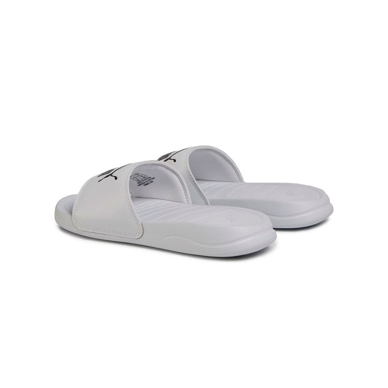 Sandalias Puma Popcat Color Blanco Negro - Olímpica