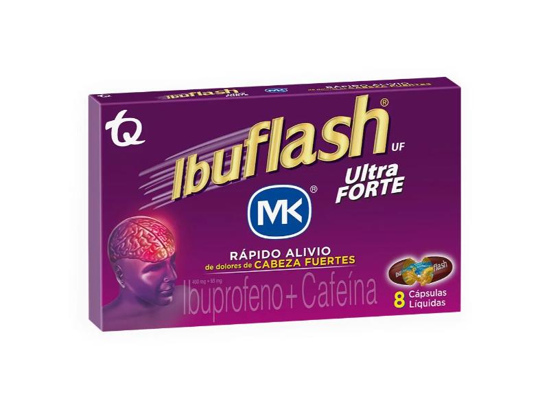 IBUFLASH ULTRA FORTE 400 MG CJ X 8 CAP - Olímpica