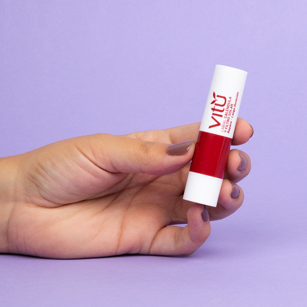 Aprovecha Labial Vitú Calendula con Filtro Solar - Olímpica