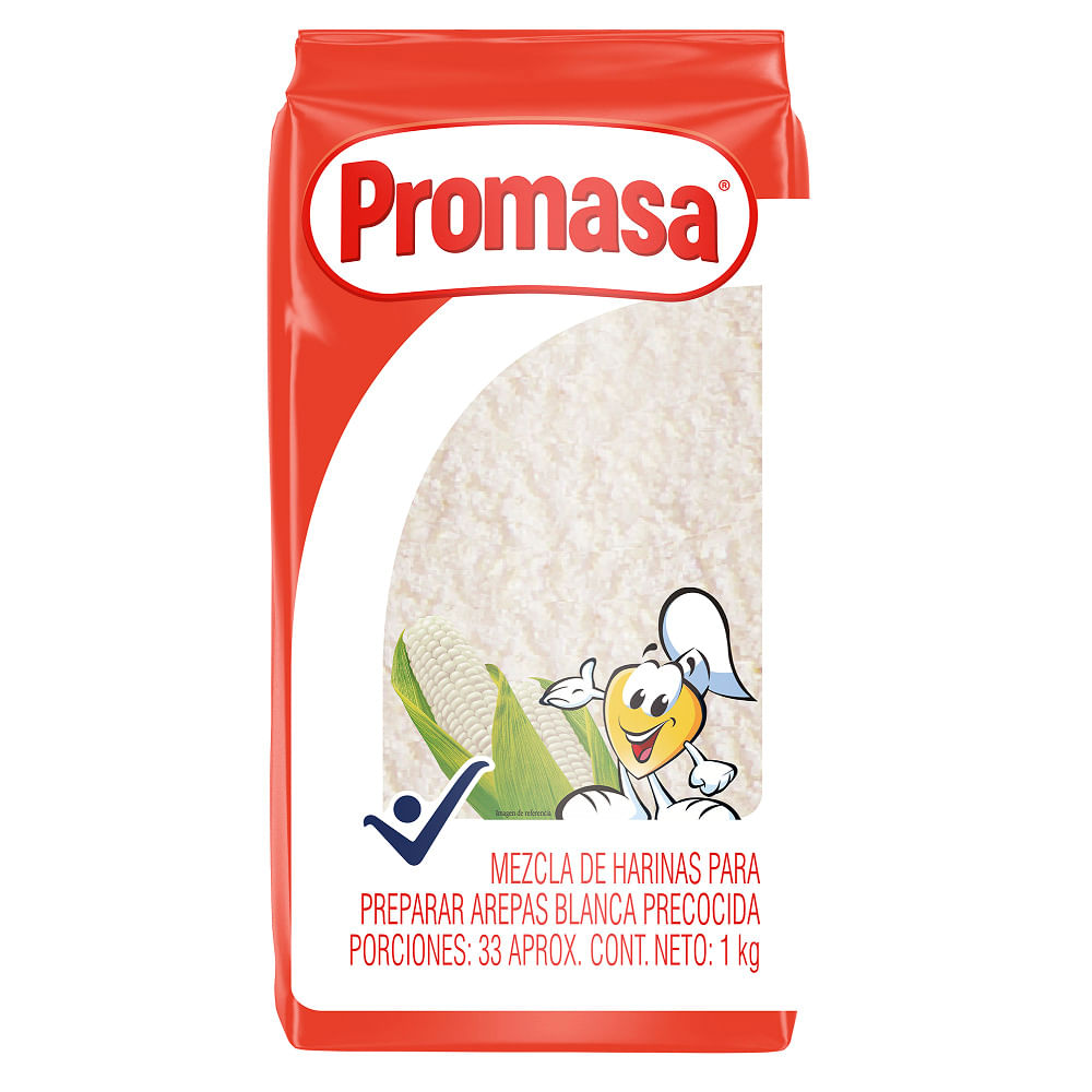 Aprovecha: Harina Promasa Blanca 1000g x20 Unds - Olímpica