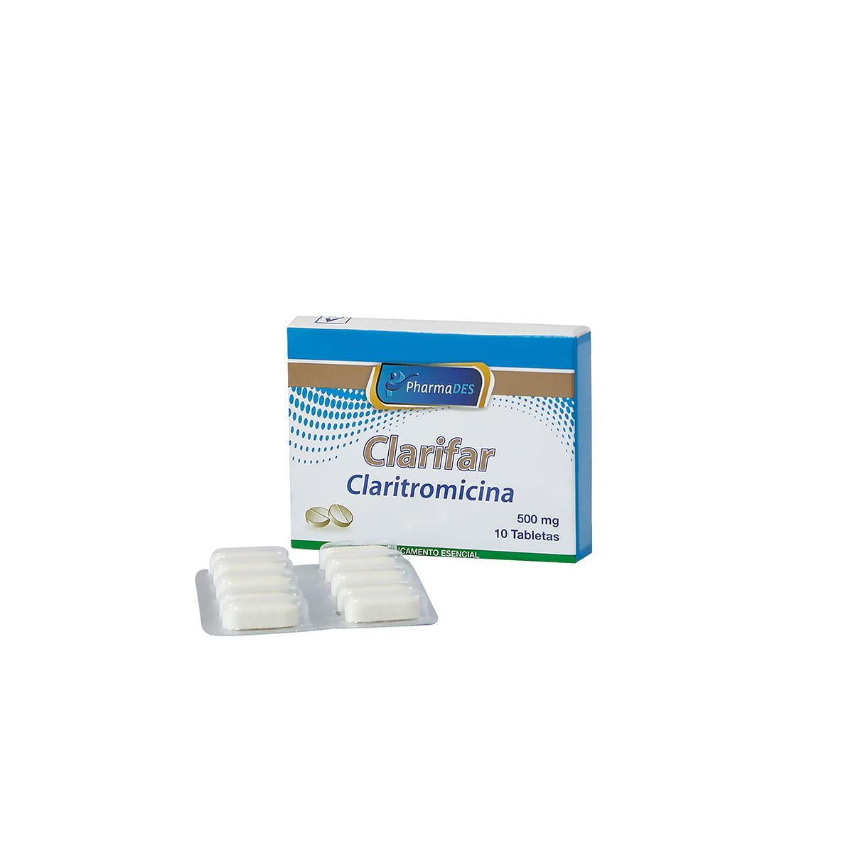CLARIFAR 500 MG CAJA X 10 TABLETA - Olímpica