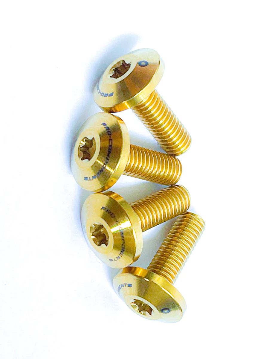 Aprovecha: Tornillo Pro Components Portabidones Dorado - Olímpica