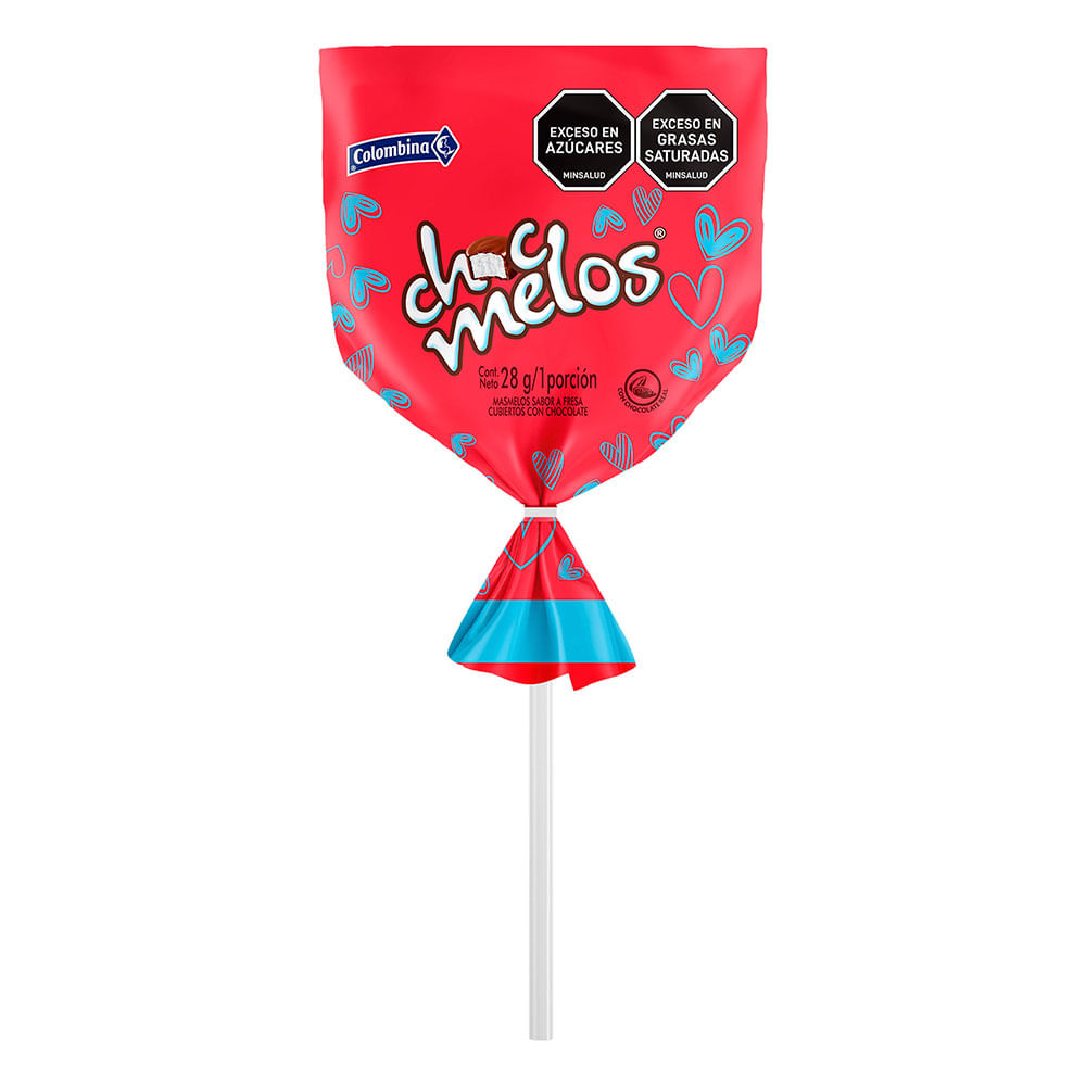 MASMELO CHOCMELOS CORAZON un 28 G - Olímpica