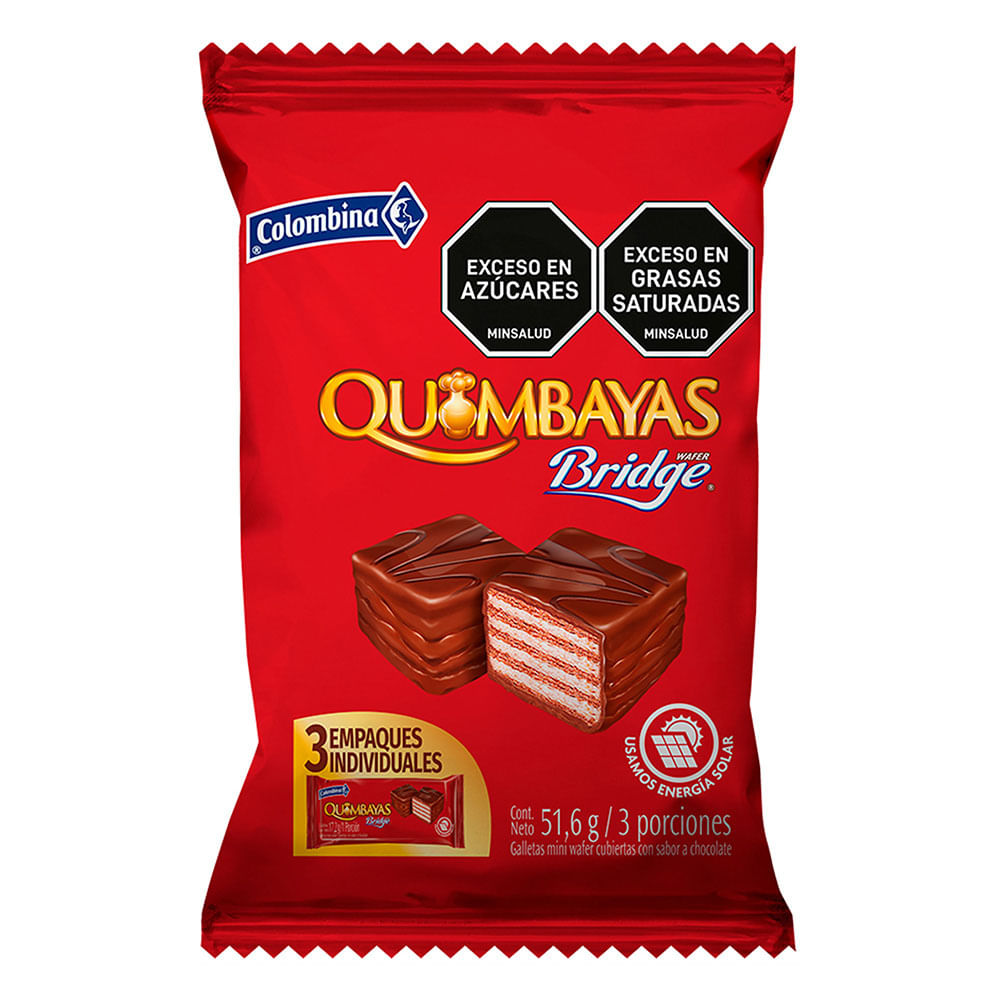 GALLETA WAFER BRIDGE QUIMBAYA 52G - Olímpica