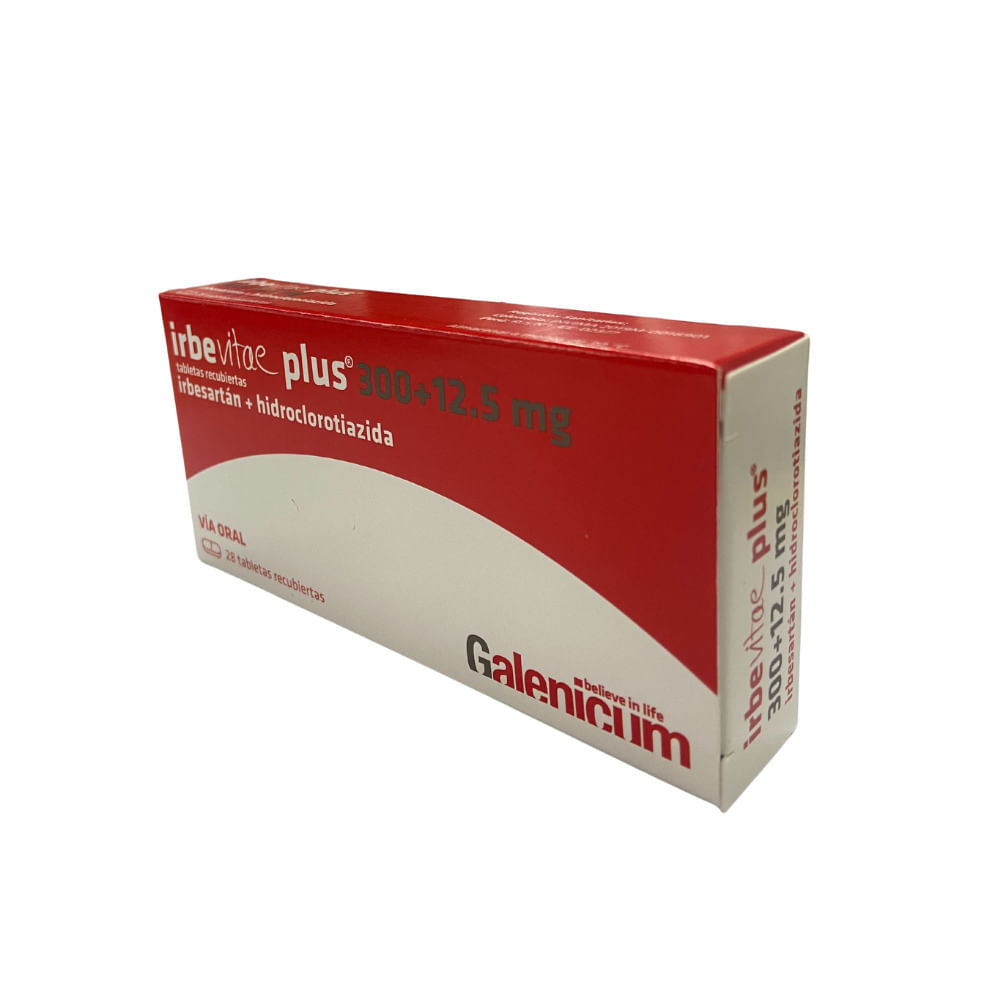 IRBEVITAE PLUS 300+12.5 CAJA X 28 TABLETA - Olímpica