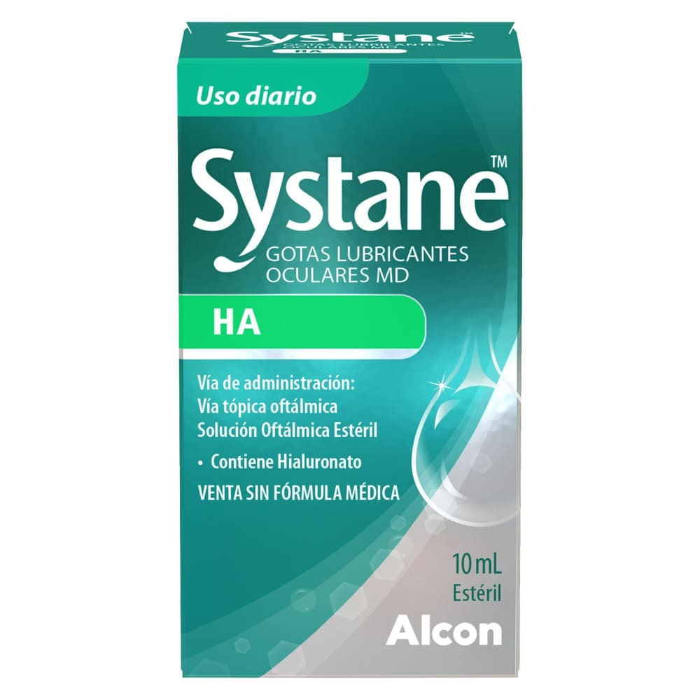 SYSTANE HA GOTAS OFTÁLMICA FRASCO X 10 ML - Olímpica