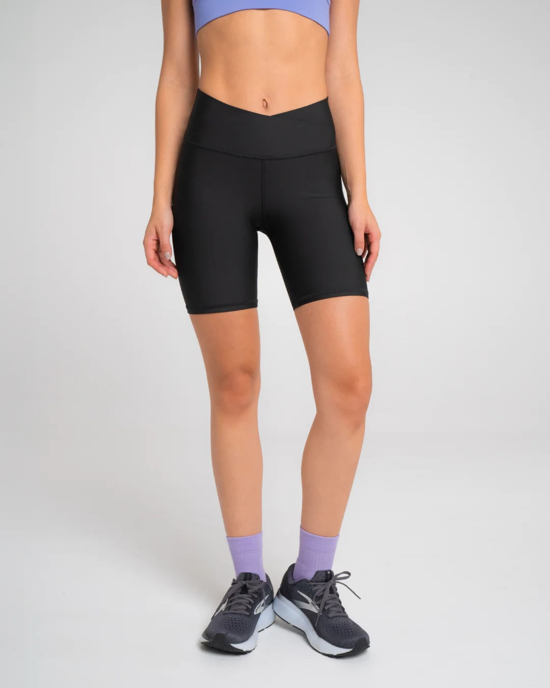 Aprovecha: Short Largo Mujer Muon Sportfitness Negro - Olímpica
