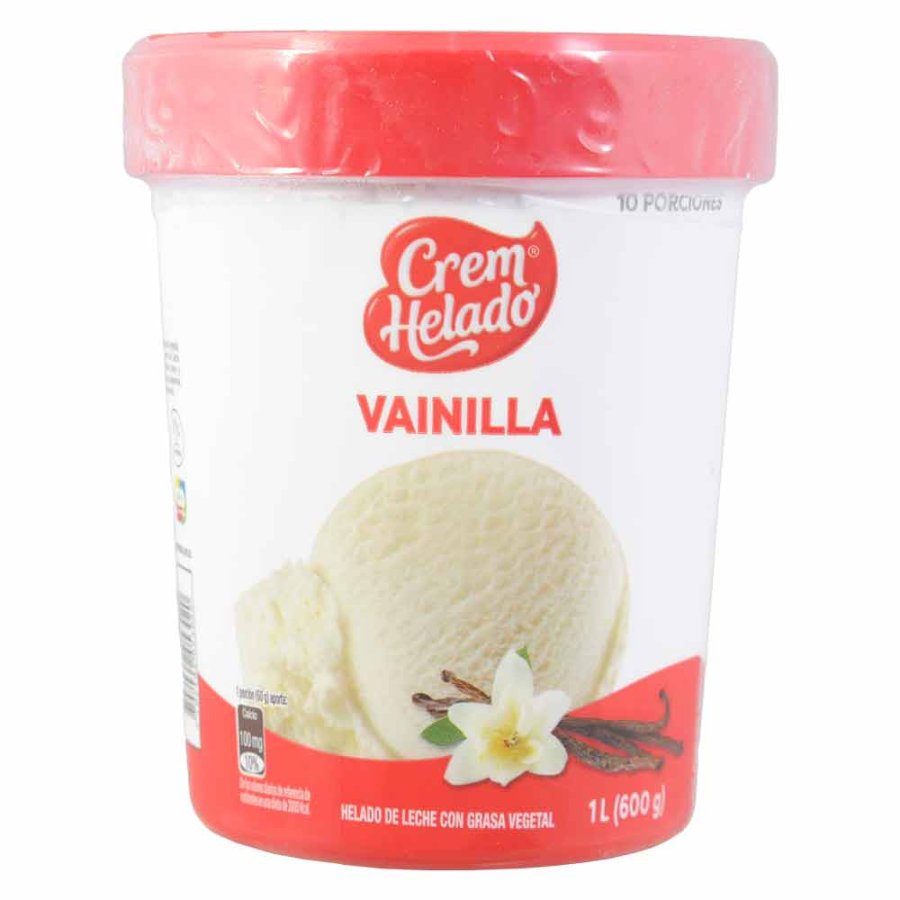 Helado de Vainilla marca Cream Helado x 1Lt en Promoción - Olímpica