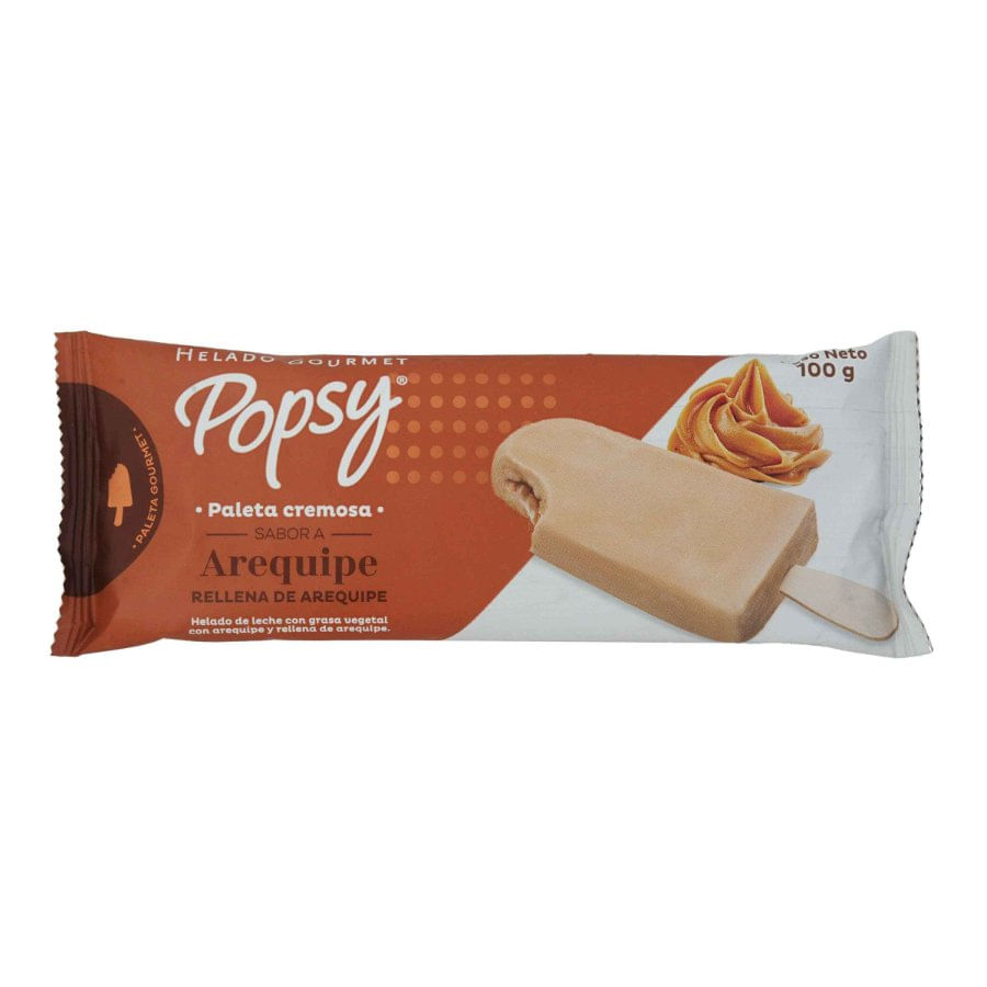 PALETA POPSY CREMOSA AREQUIPE 100G - Olímpica
