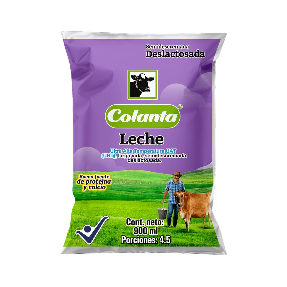 LECHE UHT COLANTA DESLAC BSA 900 ML - Olímpica