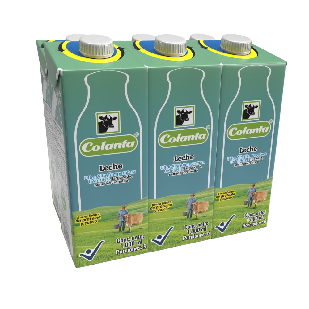 LECHE COLANTA SEMIDESCREMADA 6000ML - Olímpica