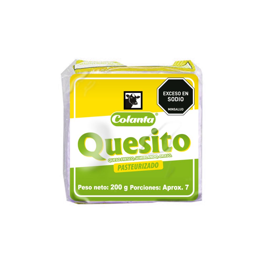QUESITO COLANTA FRESCO PZADO 200g - Olímpica