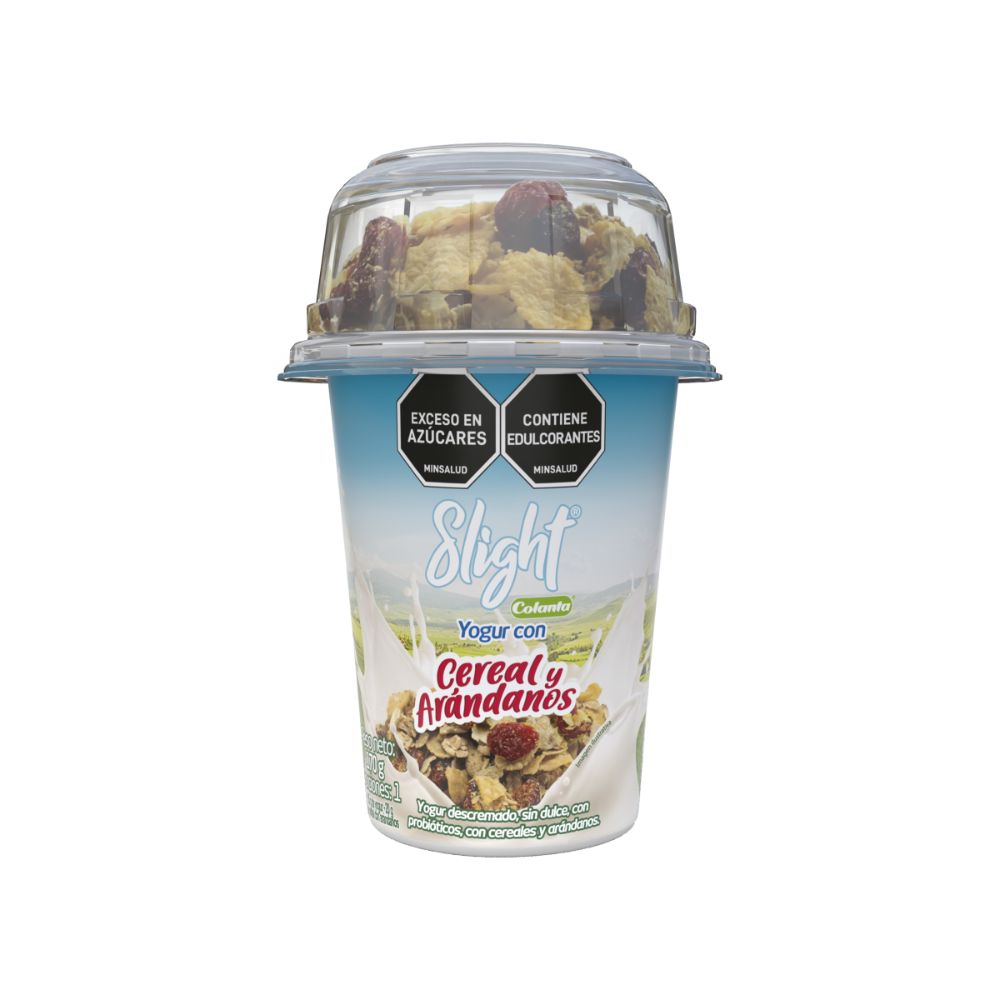 YOGUR COLANTA SLIGHT CEREAL 170G - Olímpica