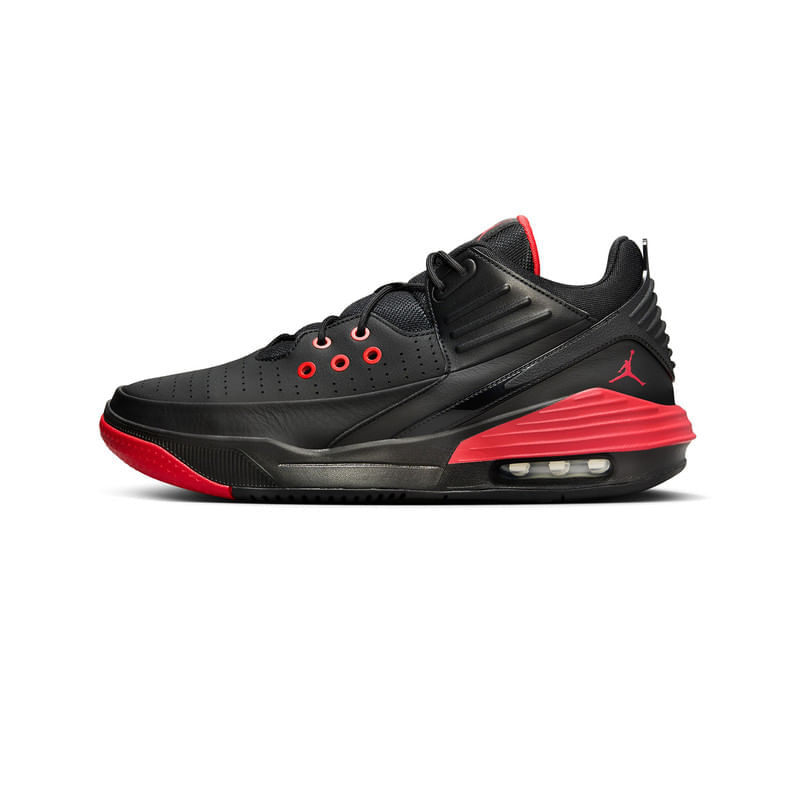Jordan Max Aura 5 Color Negro Rojo - Olímpica