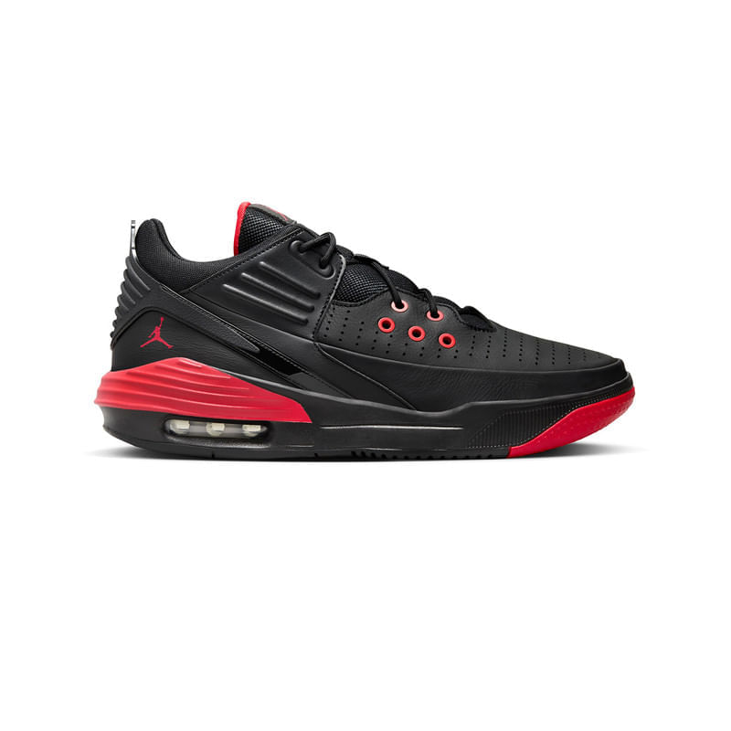 Jordan Max Aura 5 Color Negro Rojo - Olímpica