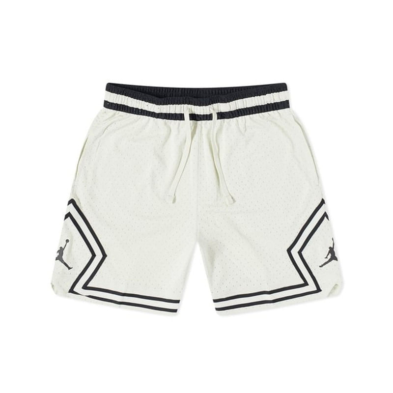 Pantaloneta Jordan Dri-Fit Sport Color Blanco Negro - Olímpica