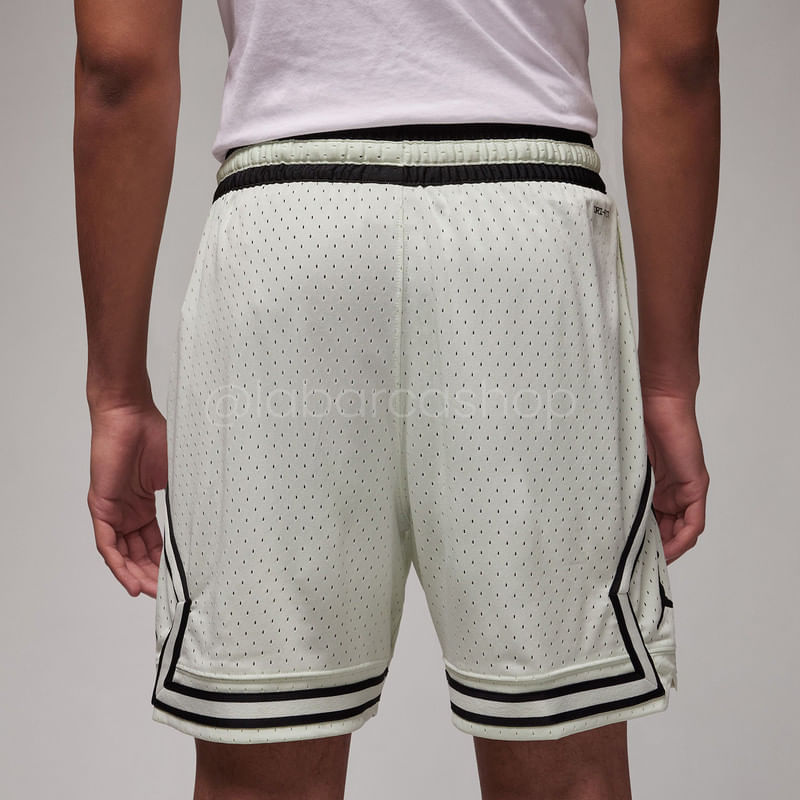 Pantaloneta Jordan Dri-Fit Sport Color Blanco Negro - Olímpica