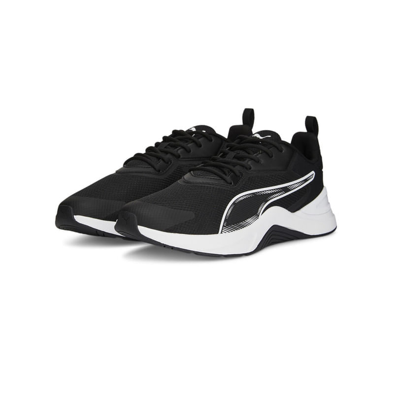 Tenis Puma Training Infusion Color Negro Blanco - Olímpica