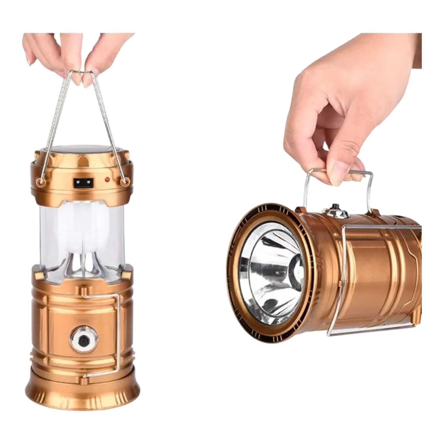 Descubre Linterna Camping LED Recargable y Portátil - Olímpica