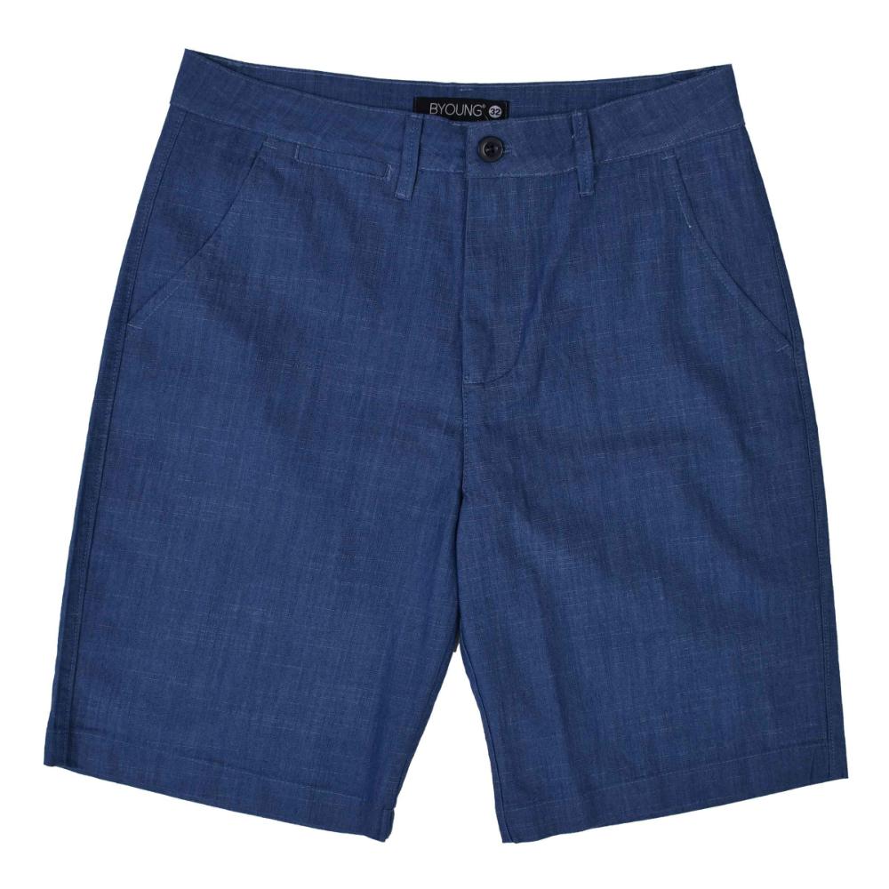 BERMUDA BYOUNG AZUL BY-280662 - Olímpica