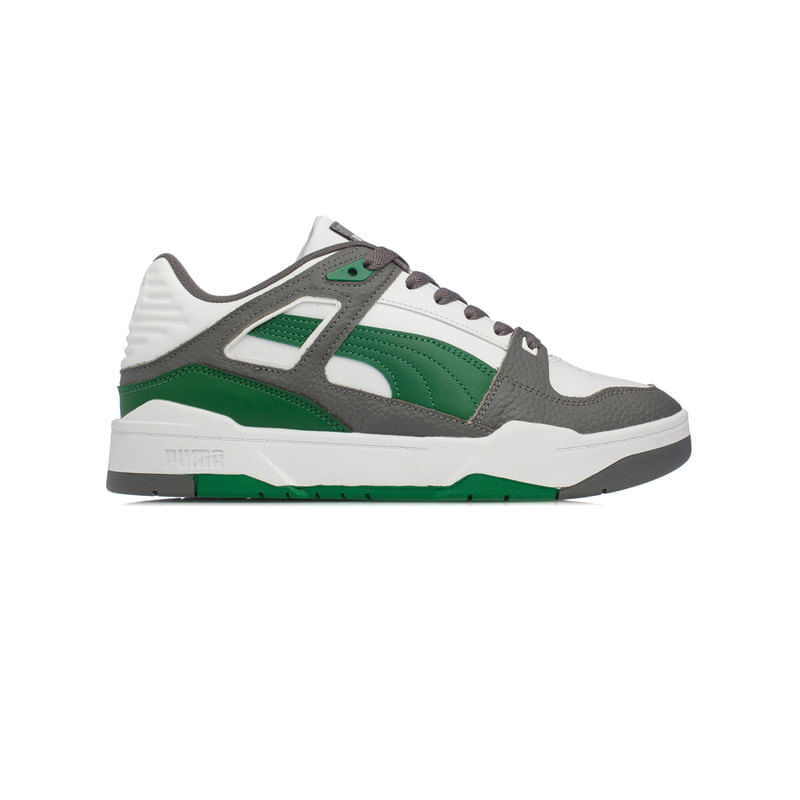 Tenis Puma Slipstream Hombre Color Blanco Gris Verde - Olímpica