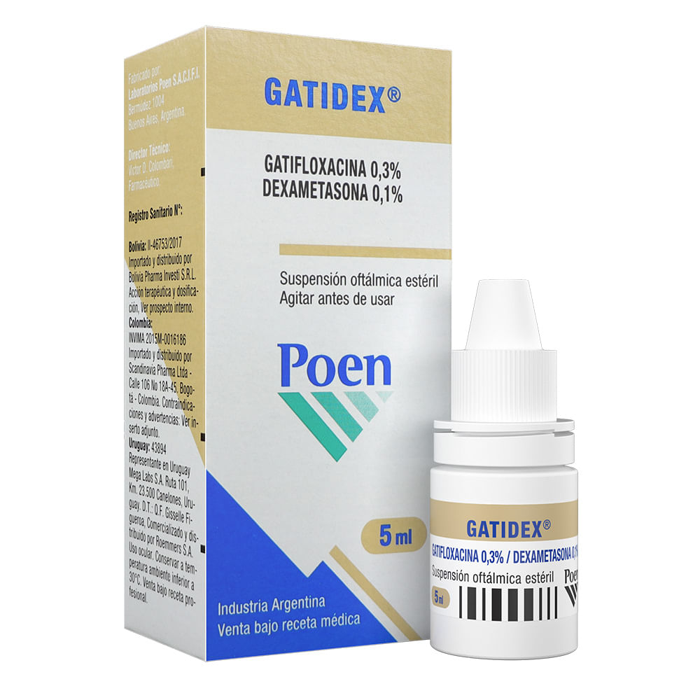 Aprovecha GATIDEX: Solución ocular 5ml para tu salud - Olímpica